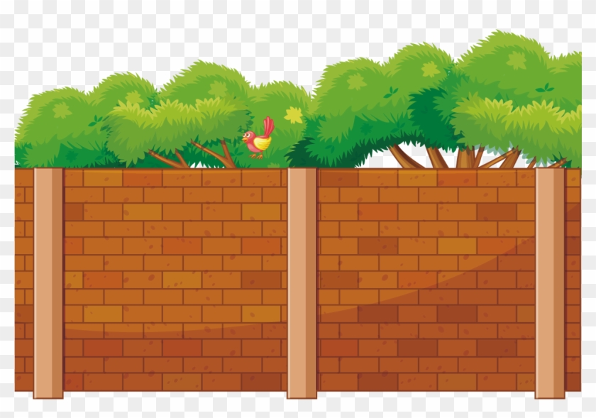 Wall Euclidean Orange - Pagar Tembok Vector, HD Png Download ...