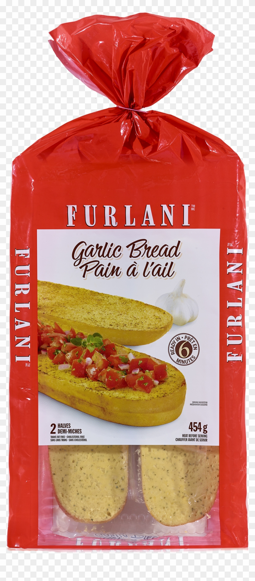 Furlani Open Face Garlic Bread - Bread Roll, HD Png Download ...