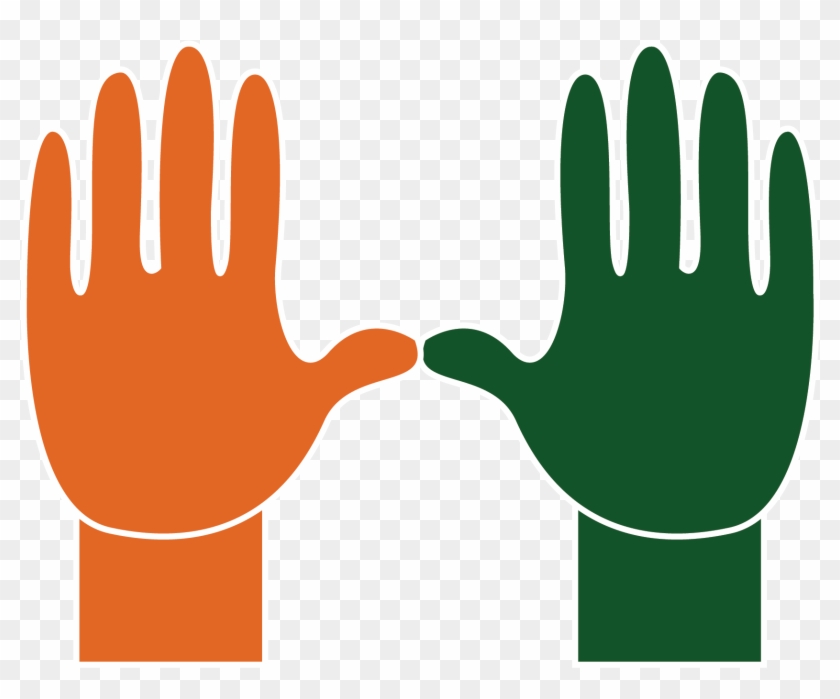3667 X 1833 2 0 - University Of Miami Redbubble Stickers, HD Png ...