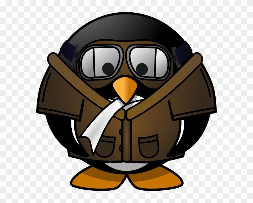 Original Png Clip Art File Penguin Pilot Svg Images - Penguin Pilot ...