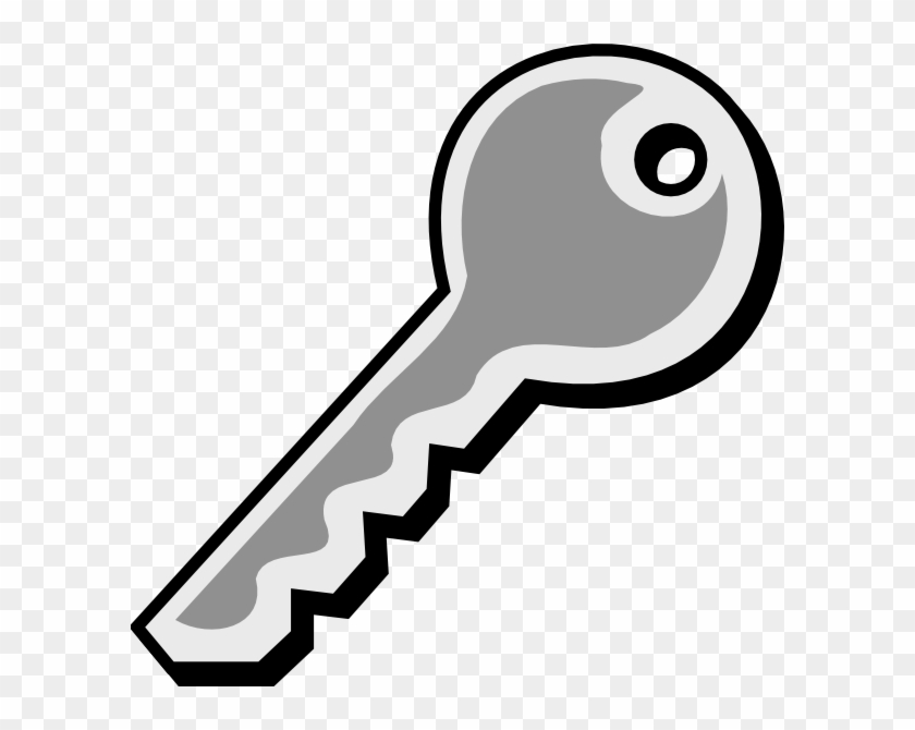 House Key Clip Art Black And White