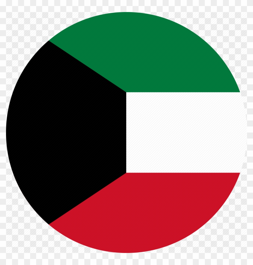 Kuwait Flag Circular, HD Png Download - 2000x2000(#2481990) - PngFind