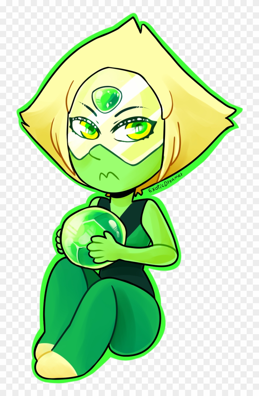 Peridot Gem - Cartoon, HD Png Download - 1157x1438(#2486750) - PngFind