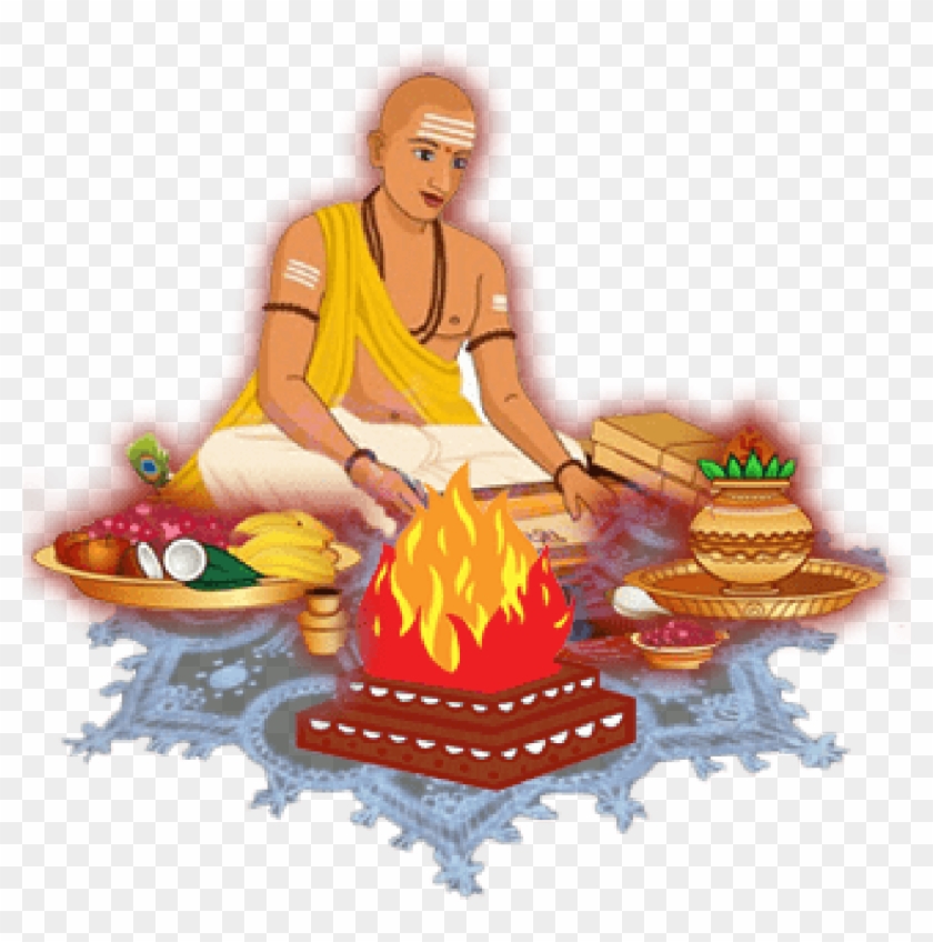 Pandit Puja, HD Png Download - 1400x1404(#251851) - PngFind