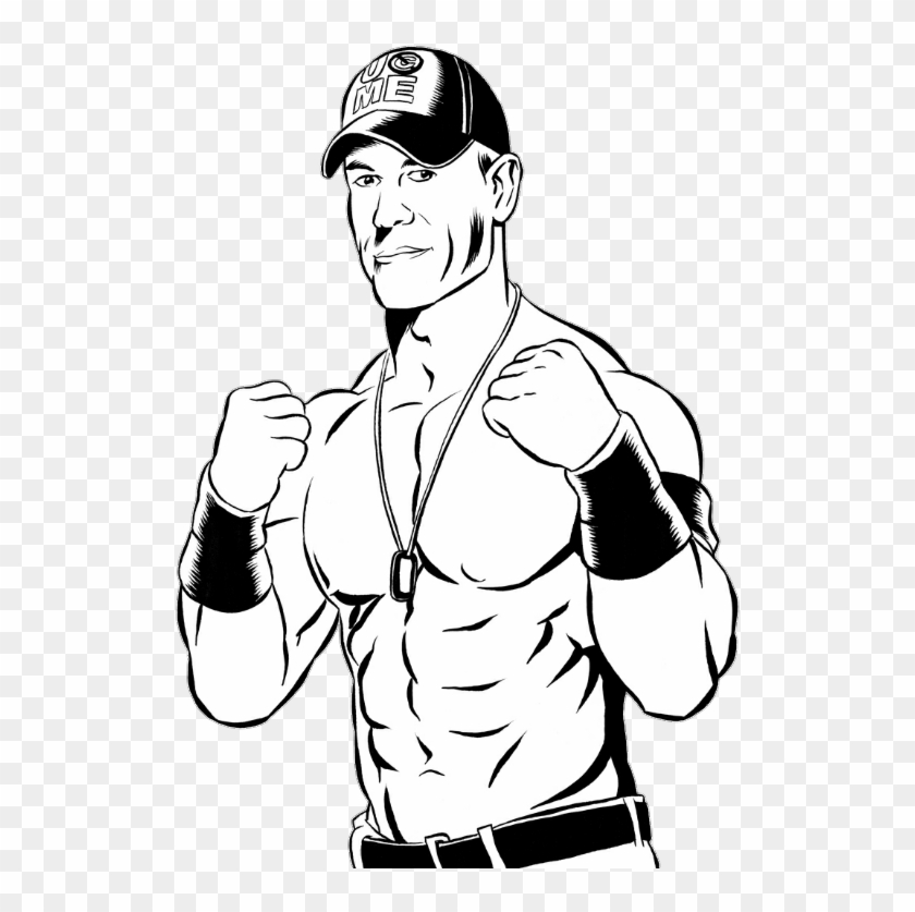 John Cena Clipart Bird John Cena Full Body Drawing Hd Png Download