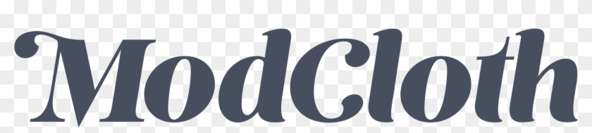 Modcloth Logo - Modcloth Logo Png, Transparent Png - 2592x577(#2510035 ...
