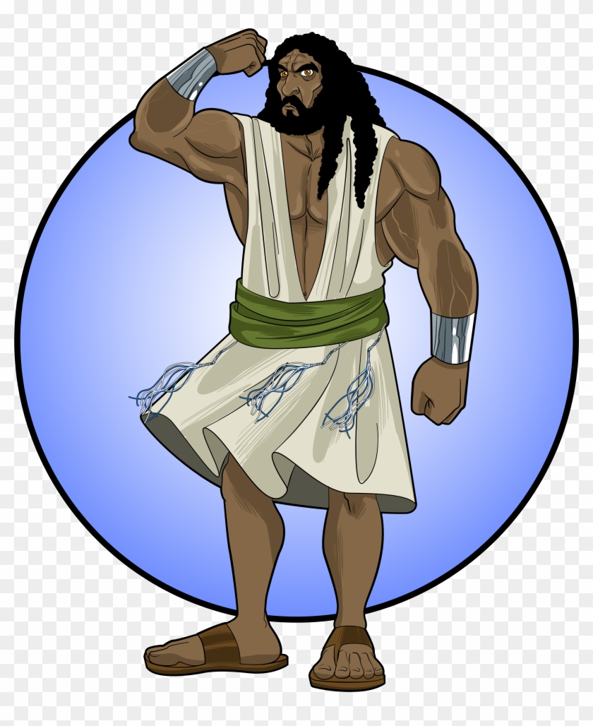 Free Bible Stories - Free Bible Images Samson, HD Png Download ...