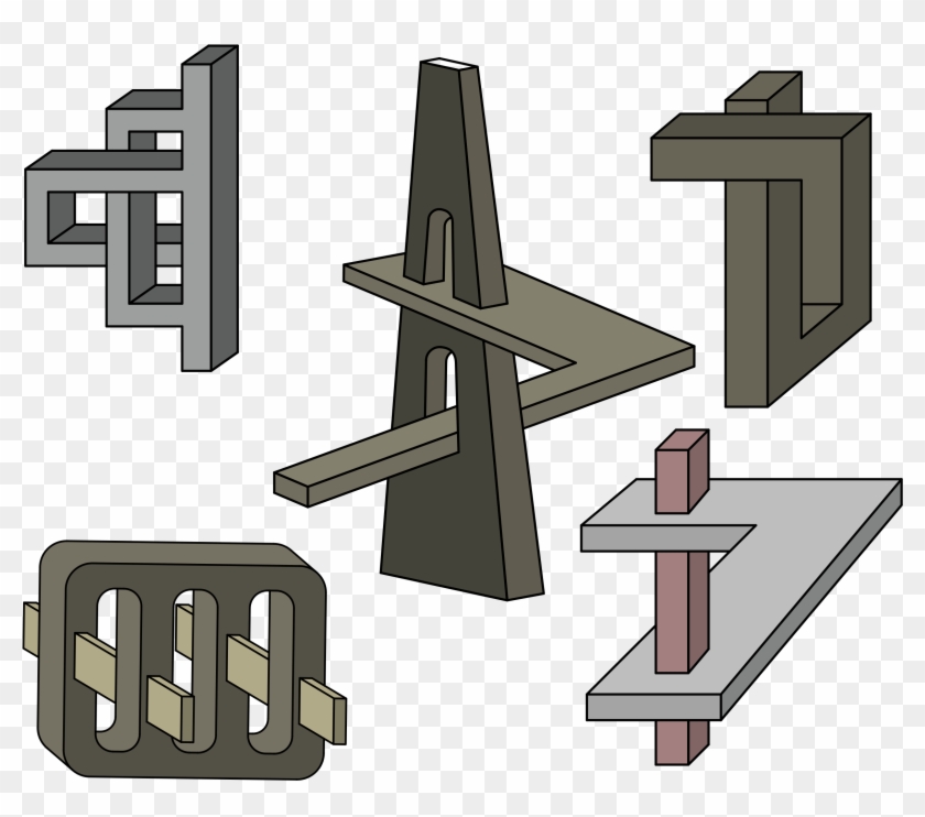 This Free Icons Png Design Of Impossible Objects , - Isometric ...