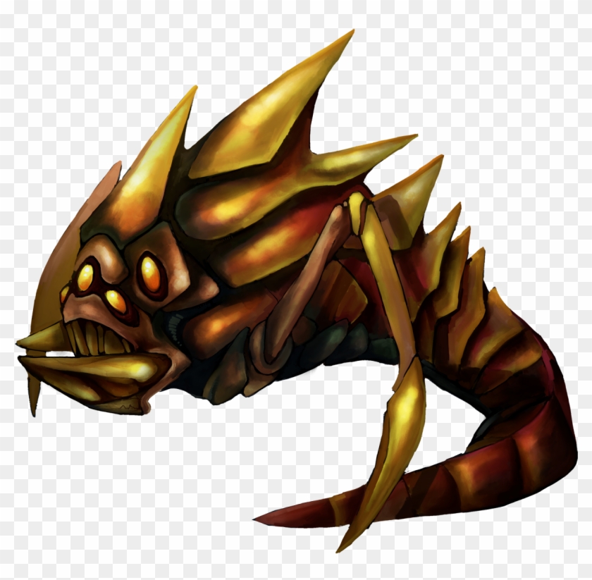 Metroid Database Bestiary Prime - Metroid Parasite, HD Png Download ...