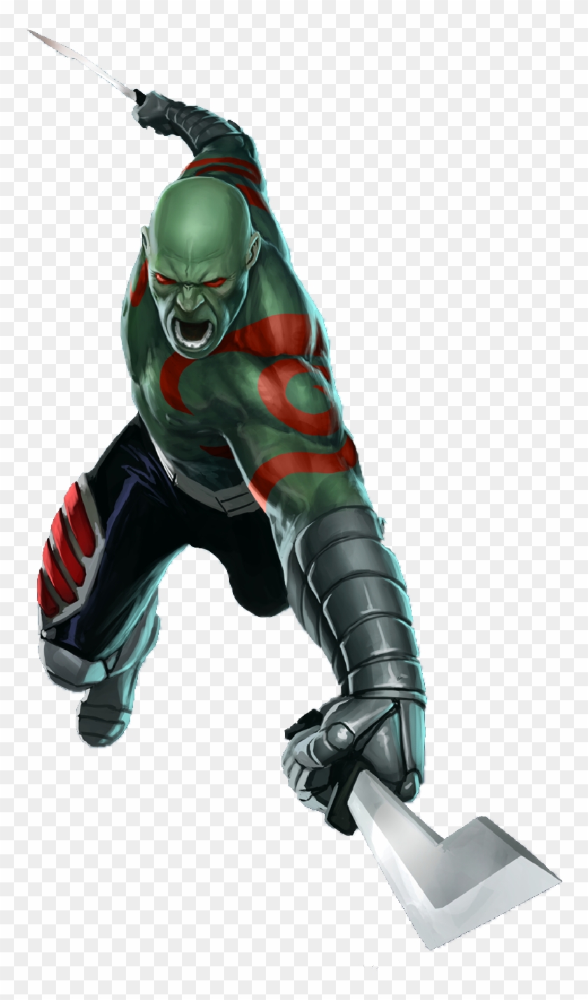 Drax - Figurine, HD Png Download - 1080x1920(#2563596) - PngFind