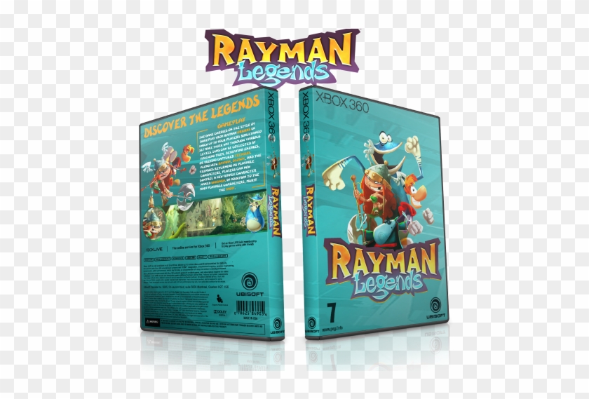 Rayman Legends Box Art Cover - Rayman Origins, HD Png Download ...