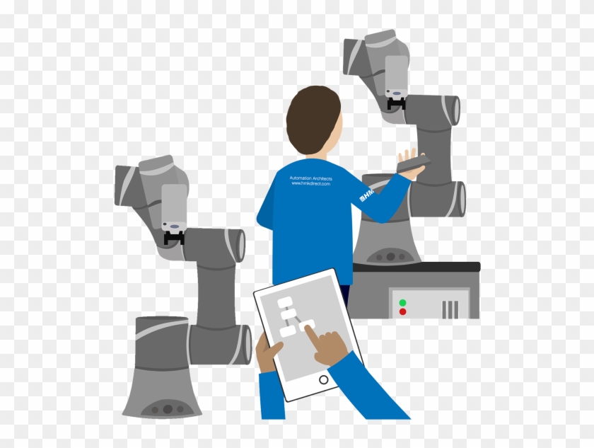 Collaborative Robot Human Icon, HD Png Download - 546x571(#2569524 ...