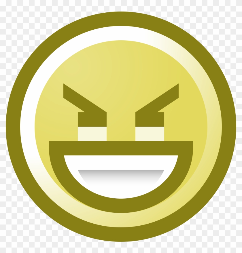 Devious Smiley Face Clip Art