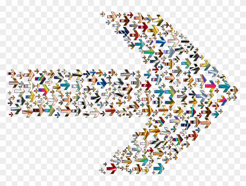 Melf's Acid Arrow Transparent Background - Arrows Colorful Transparent ...