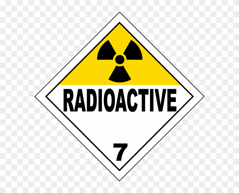 Radioactive Class 7 Placard, HD Png Download - 600x600(#2598059) - PngFind Radioactive Class 7 Placard, HD Png Download - 600x600(#2598059) - PngFind