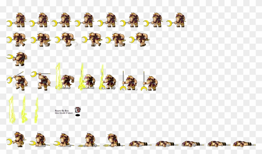 Maplestory Monster Sprite Sheet, HD Png Download - 2086x1143(#2598683 ...