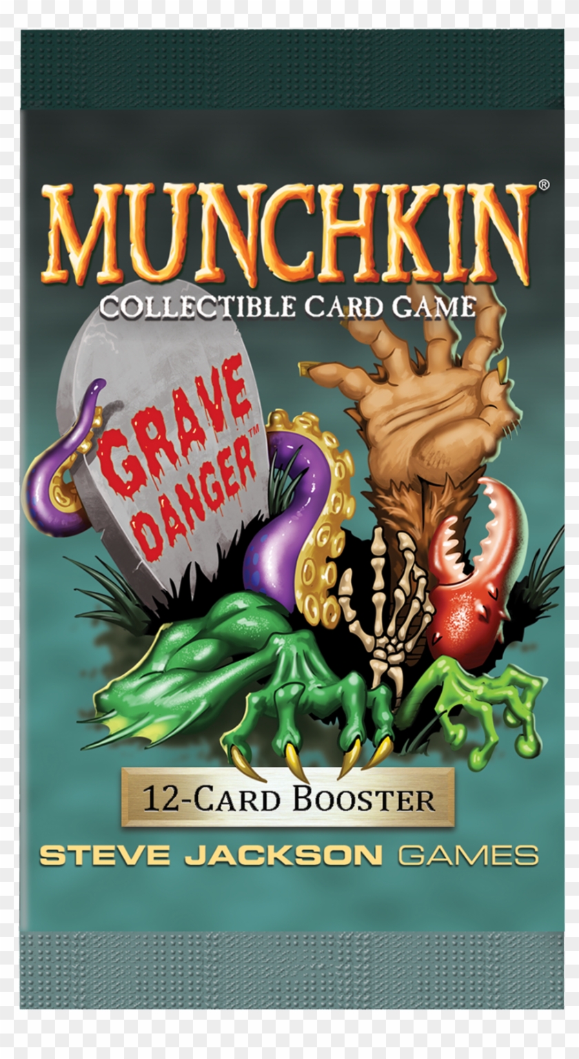 First, Booster Packs For The Munchkin Collectible Card, HD Png Download ...