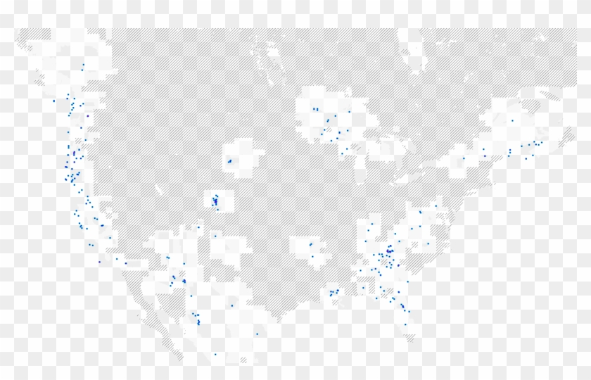 Base Map Where Plant Found - North America Height Map, HD Png Download ...
