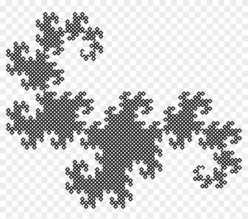 Dragon-curve - Dragon Fractal Png, Transparent Png - 1000x836(#2607500 ...