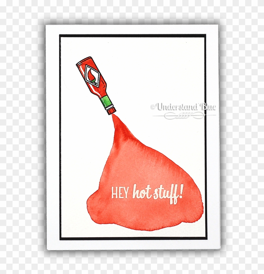 Hey Hot Stuff Card By Understand Blue - Illustration, HD Png Download ...
