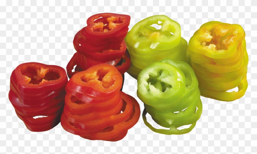 Pepper Slices - Poivron Tranche Png, Transparent Png - 866x650(#2632121 ...
