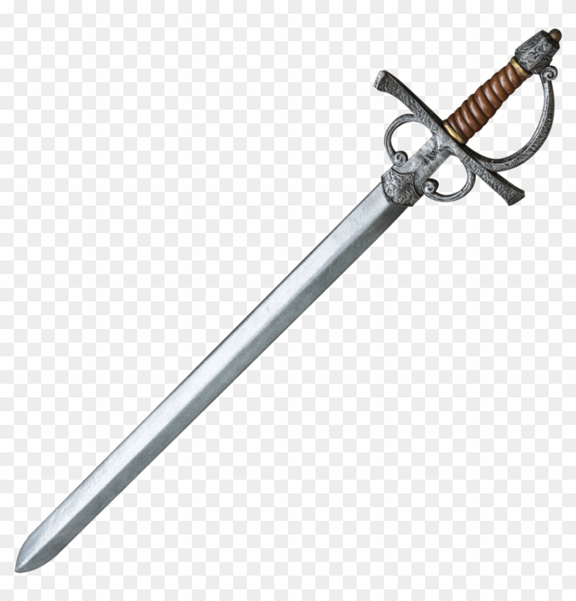 Medieval Knights Long Rapier - Simple Rapier, HD Png Download - 850x850 ...