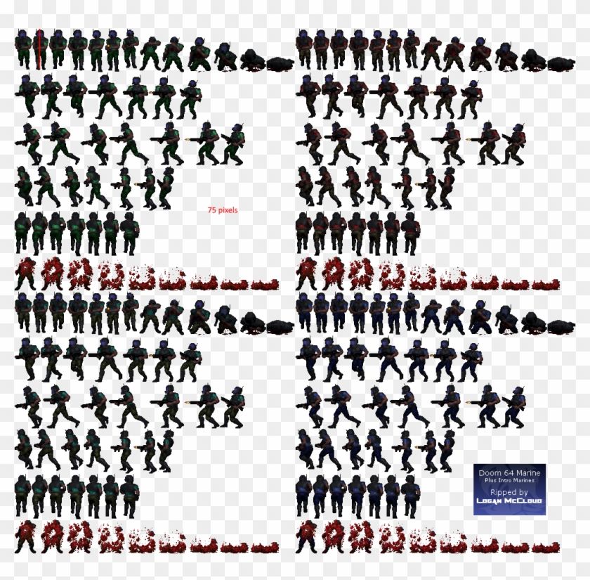 Doomguy 64 Sprites - Doom 64 Sprites, HD Png Download - 1048x980 ... Doomguy 64 Sprites - Doom 64 Sprites, HD Png Download - 1048x980 ...