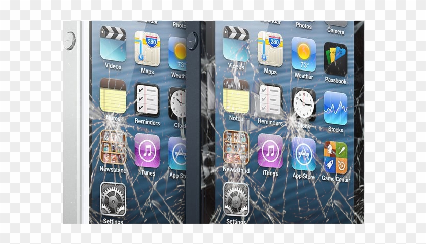 Broken Iphone 7 Png, Transparent Png - 929x400(#2648321) - PngFind