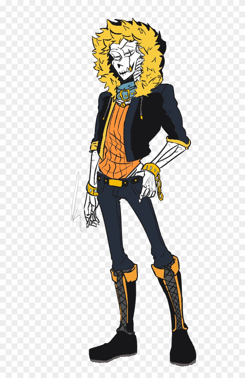 Fallen Swapfell Papyrus My Favorite Au Of Undertale Papyrus Pup Hd Png Download 898x1370
