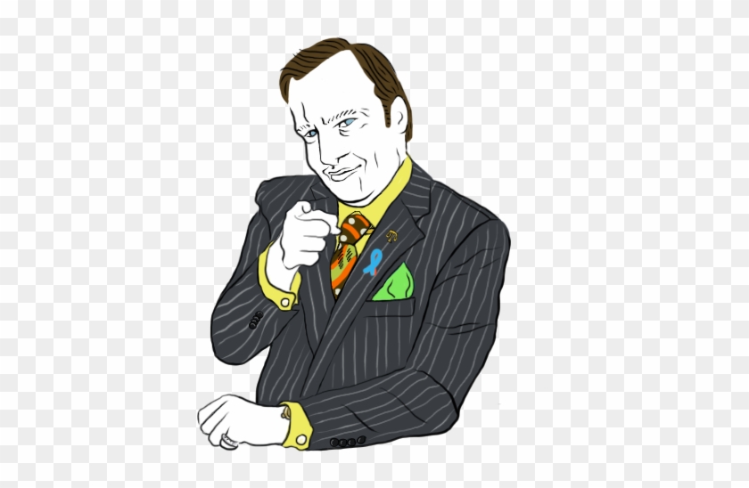 Saul Goodman - Cartoon, HD Png Download - 640x504(#2665406) - PngFind
