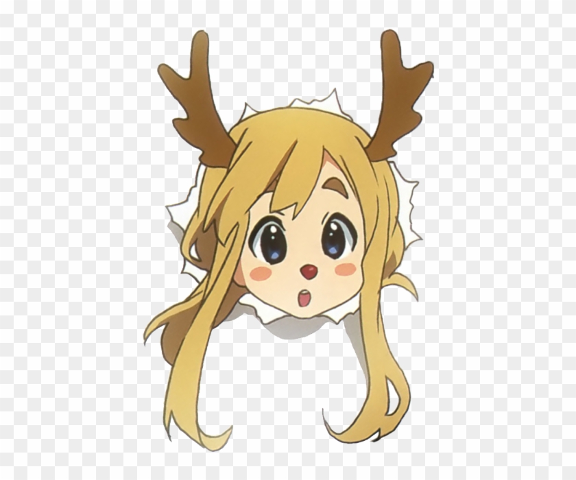 K-on Mugi Kotobuki Trasparent - Cartoon, HD Png Download - 500x623 ...
