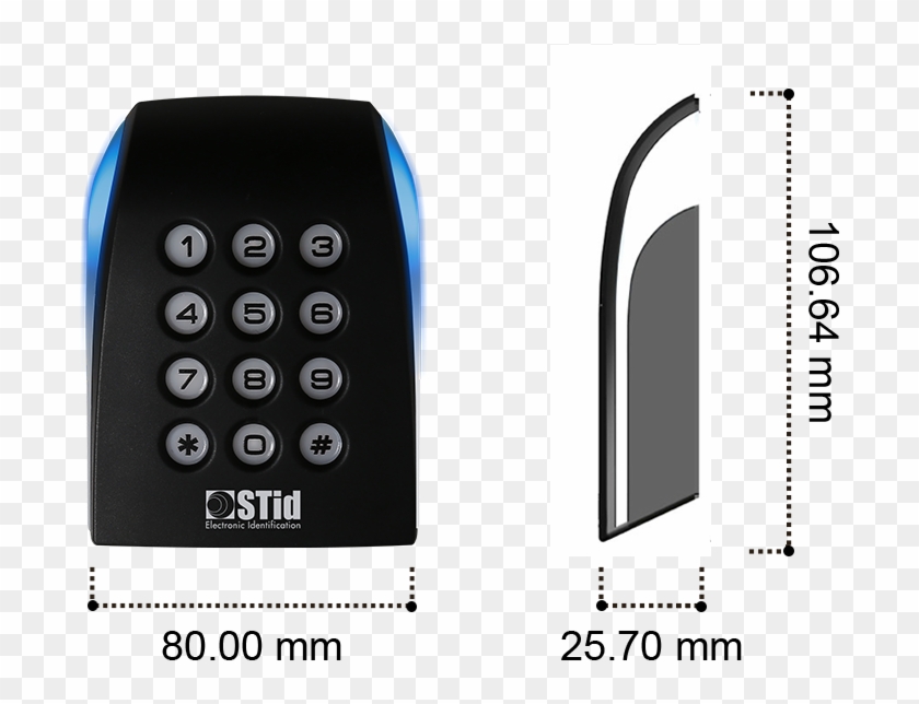 Plan Arc B - Lecteur Clavier Stid, HD Png Download - 695x564(#2689114 ...