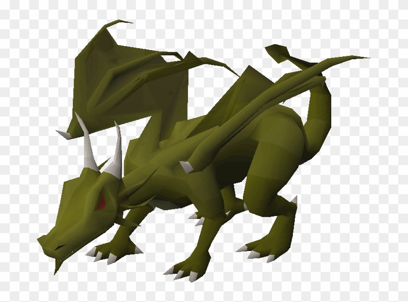 Old School Runescape Dragon, HD Png Download - 687x542(#2689353) - PngFind