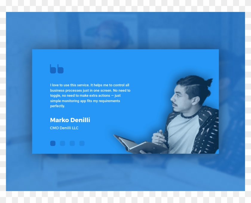 Testimonials Freebie - Testimonials Ui, HD Png Download - 800x600 ...