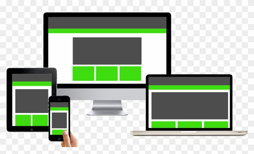 Mobile Responsive Web Design - Responsive Web Design, HD Png Download ...