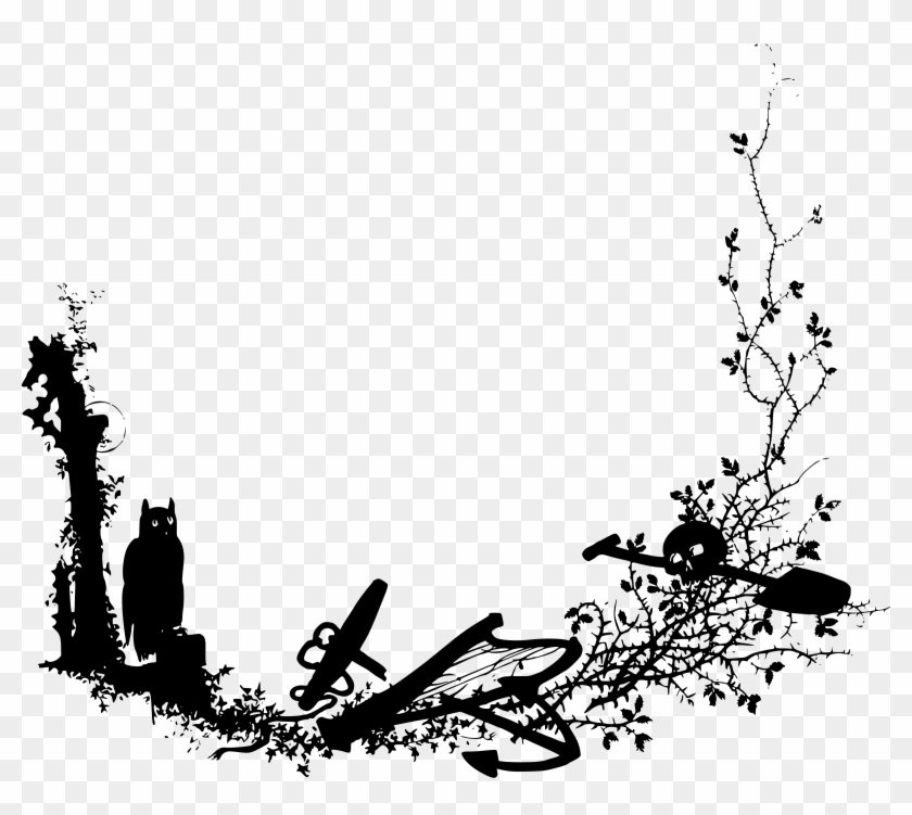 Scary Frame Png - Frame Clipart, Transparent Png - 2400x2032(#279726 ...