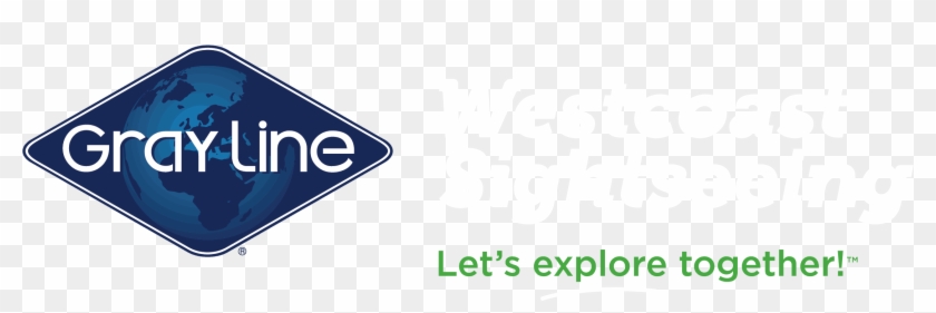 Wcss Grayline Logo On Blue Colour - Gray Line, HD Png Download ...