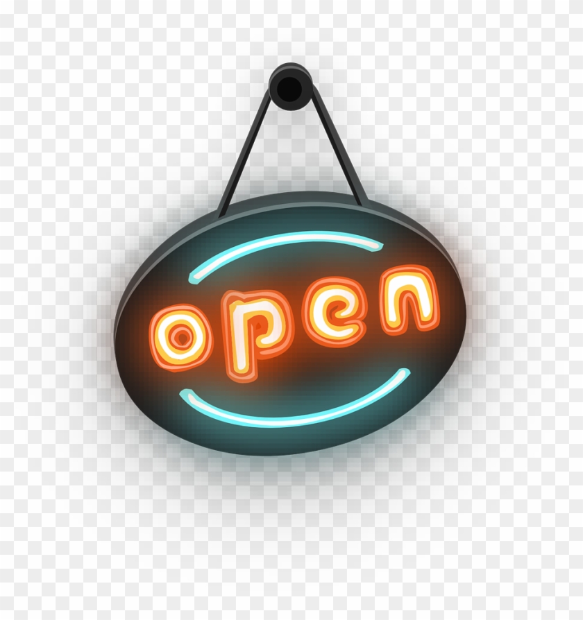 Open Sign Signage Neon Business Png Image - Light Up Signs Transparent ...