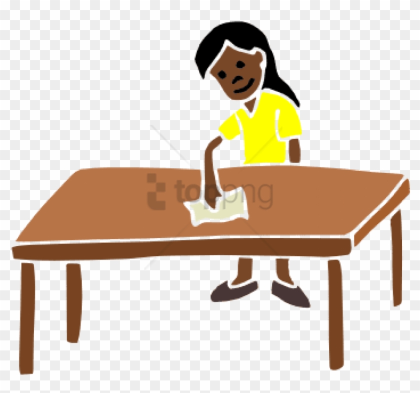 Clean Table Clip Art