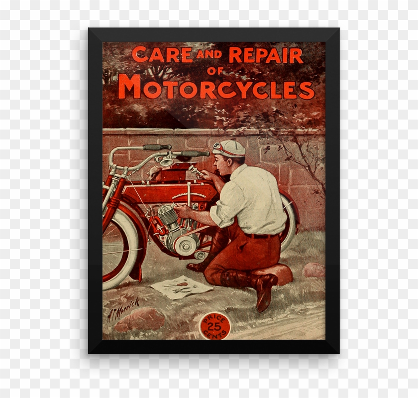 Bike Repair Poster - Poster, HD Png Download - 1000x1000(#2741287 ...