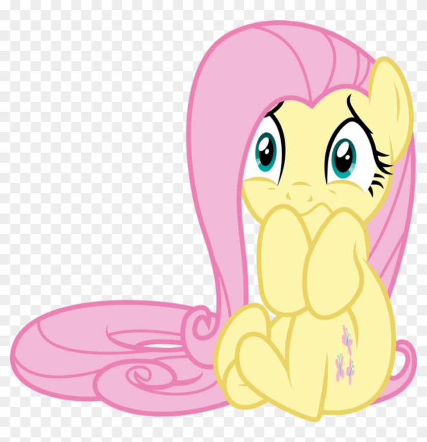Fluttershy Scared Vector