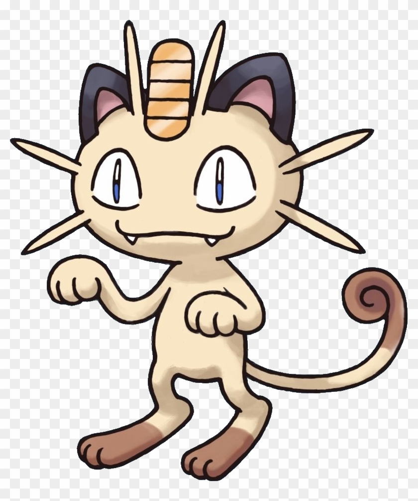 #pokemon #meowth - Meowth Jpg, HD Png Download - 799x925(#2790643 ...
