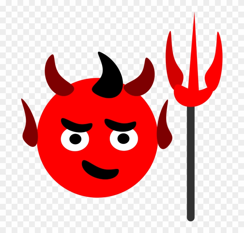 30 Satan Clipart Devil Emoji Free Clip Art Stock Illustrations - Shirt ...
