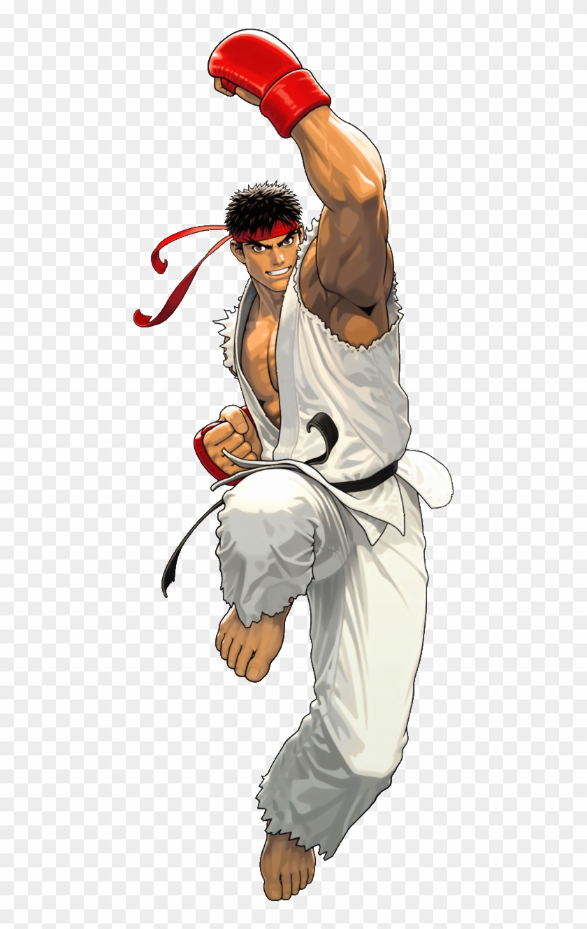Ryu Street Fighter Png, Transparent Png - 600x1260(#283217) - PngFind