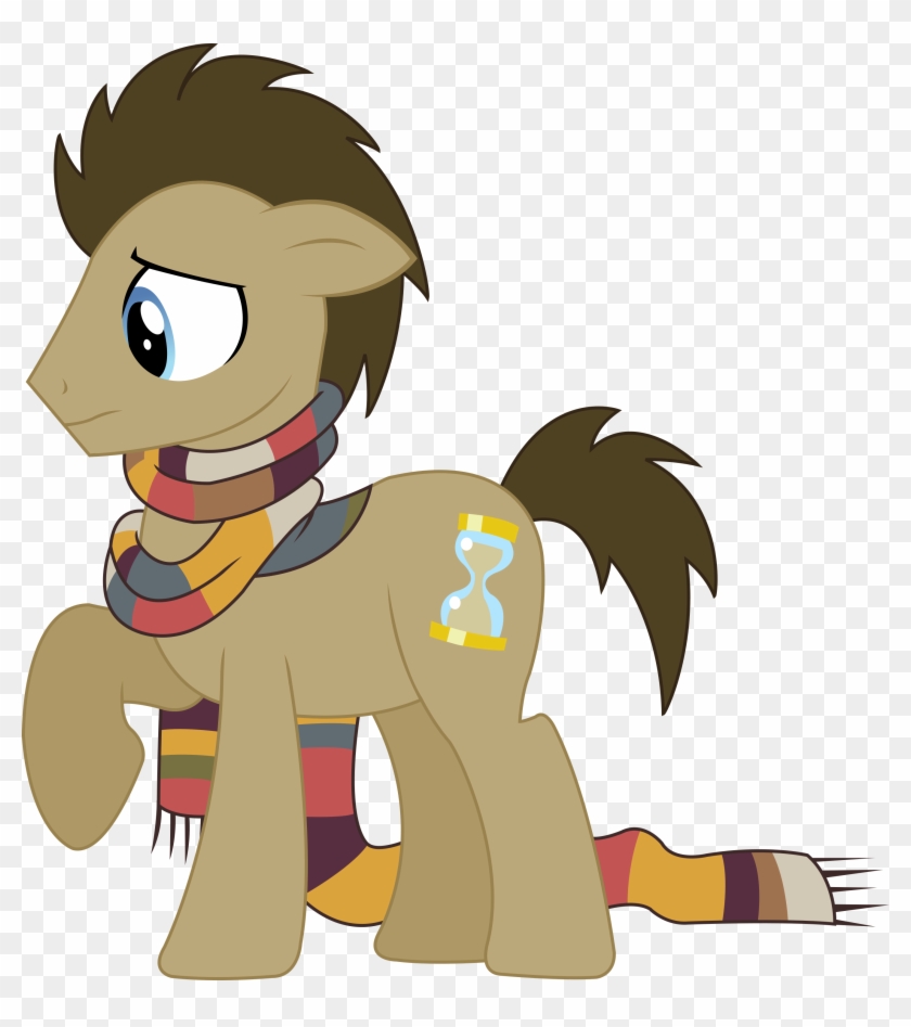 Weeping Angel Facepalm - Doctor Whooves With Scarf, HD Png Download ...