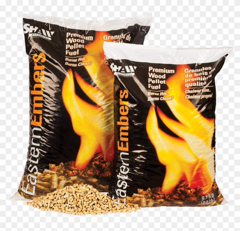 Shaw Resources - Eastern Embers Wood Pellets, HD Png Download ...