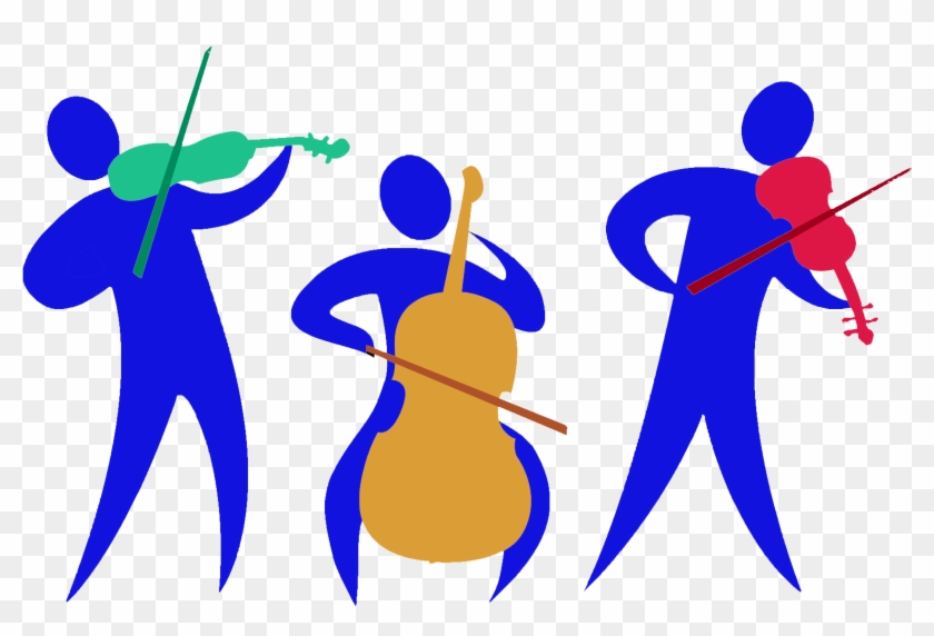Orchestra Drawing Chamber Music - Music String Ensemble Clipart, HD Png ...