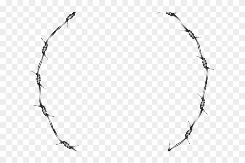 Barbed Wire Circle Png Clipart