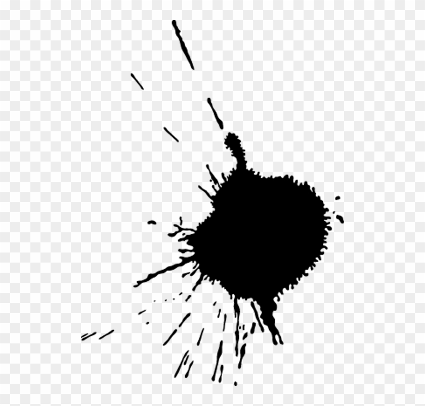 Ink Stain Png - Black Ink Stain Transparent, Png Download - 520x724 ...