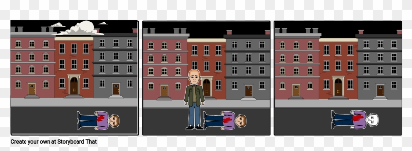 On The Sidewalk Bleeding - Story Of The Door Storyboard, HD Png ...